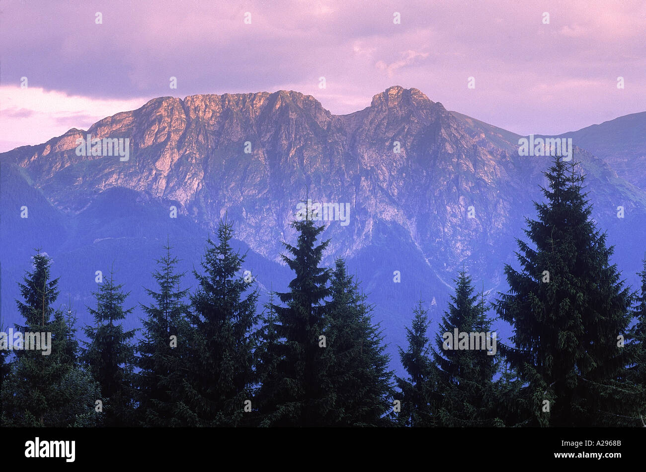Mt Giewont Zakopane Tatra mountains Poland G Hellier Stock Photo - Alamy