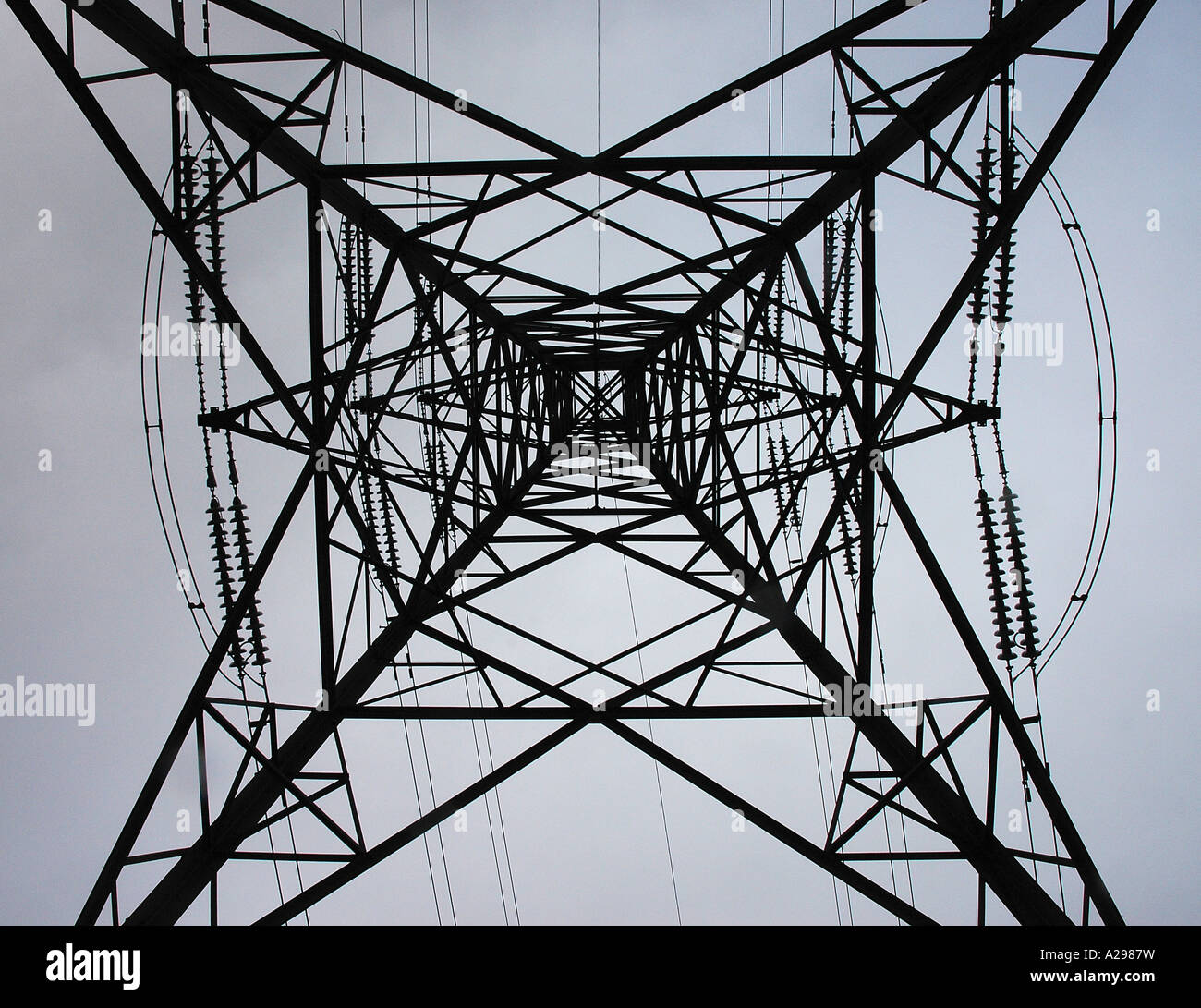 Electricity pylon design hi-res stock photography and images - Alamy