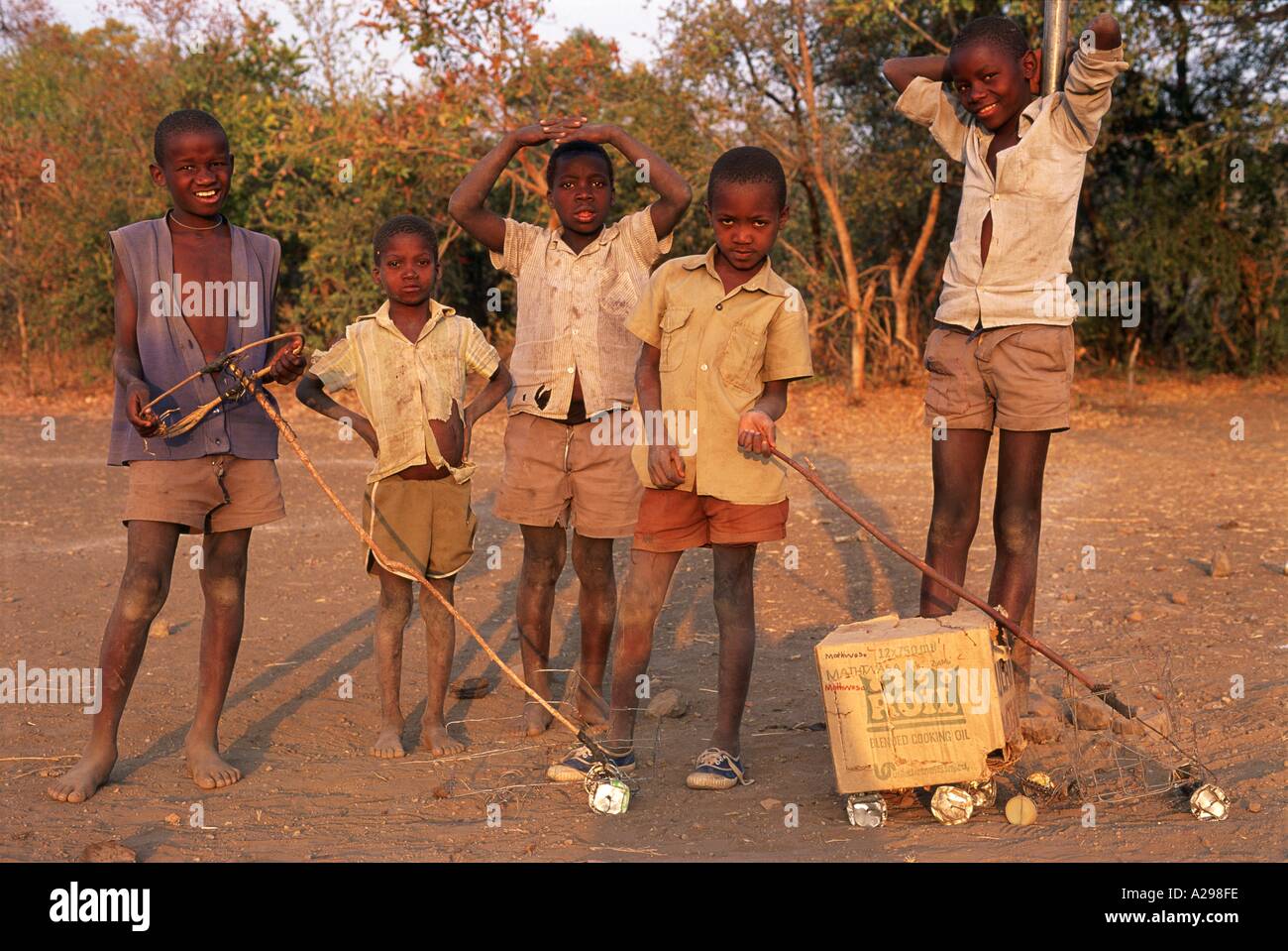 Zimbabwe children playing hi-res stock photography and images - Alamy