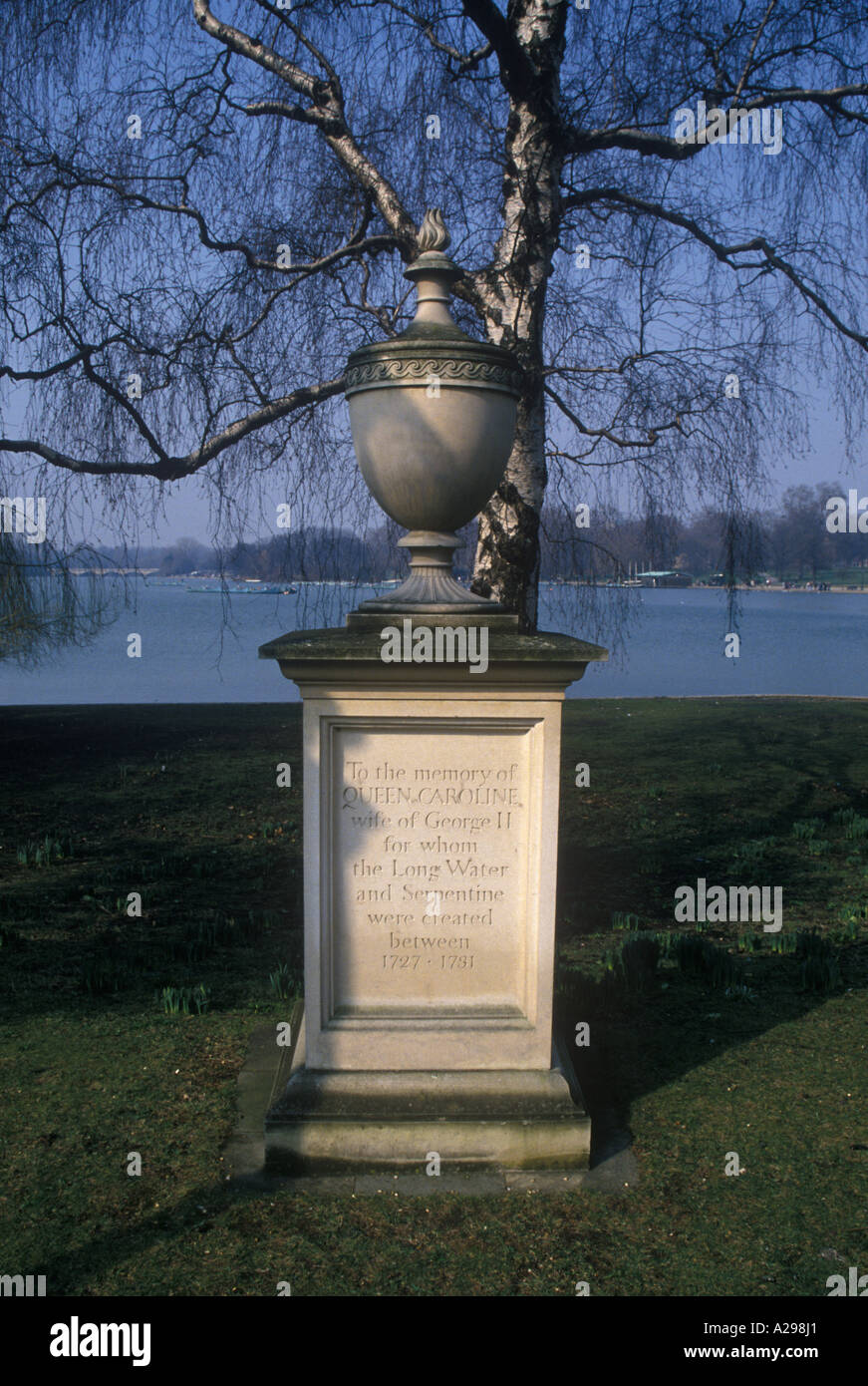 Queen caroline memorial hi-res stock photography and images - Alamy