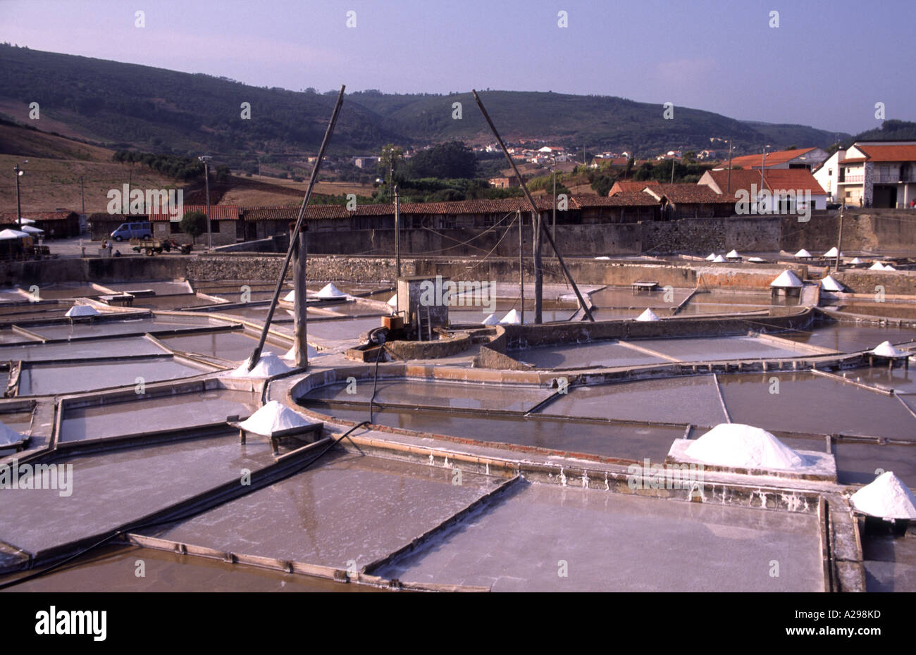 Salt Mines Rio Maior Portugal Stock Photo - Alamy