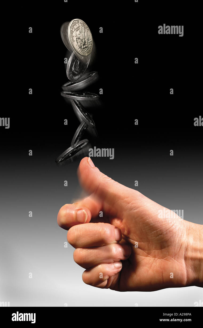 Coin toss hi-res stock photography and images - Alamy