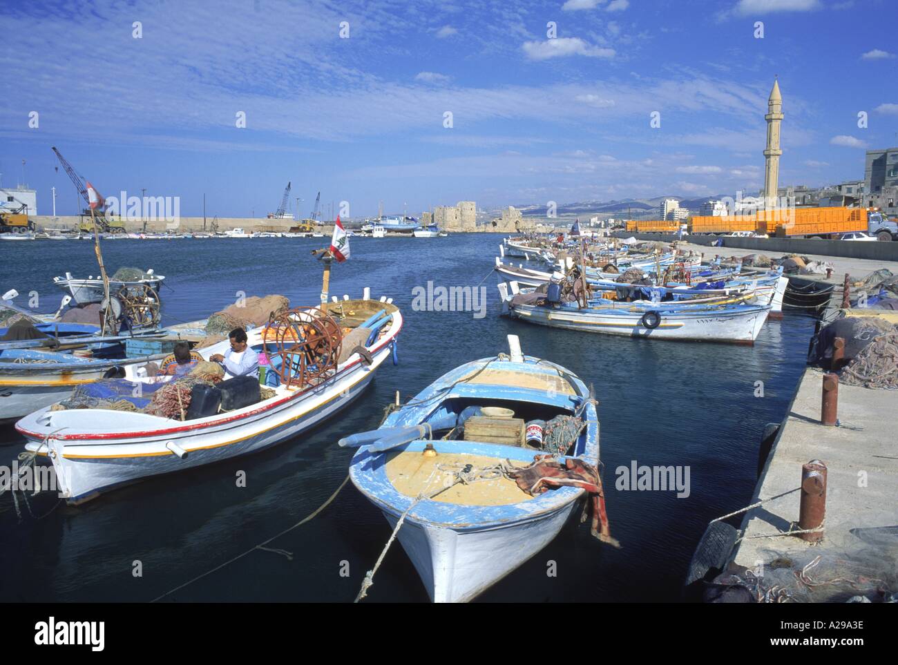 Port of sidon hi-res stock photography and images - Alamy