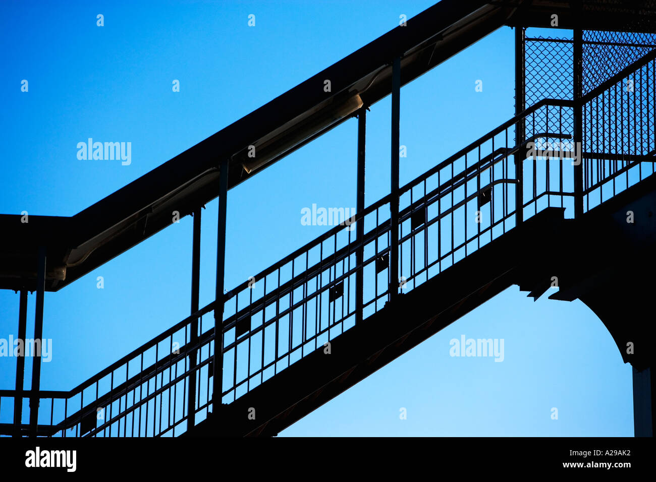 STAIR CASE TO TRAIN STATION Stock Photo - Alamy