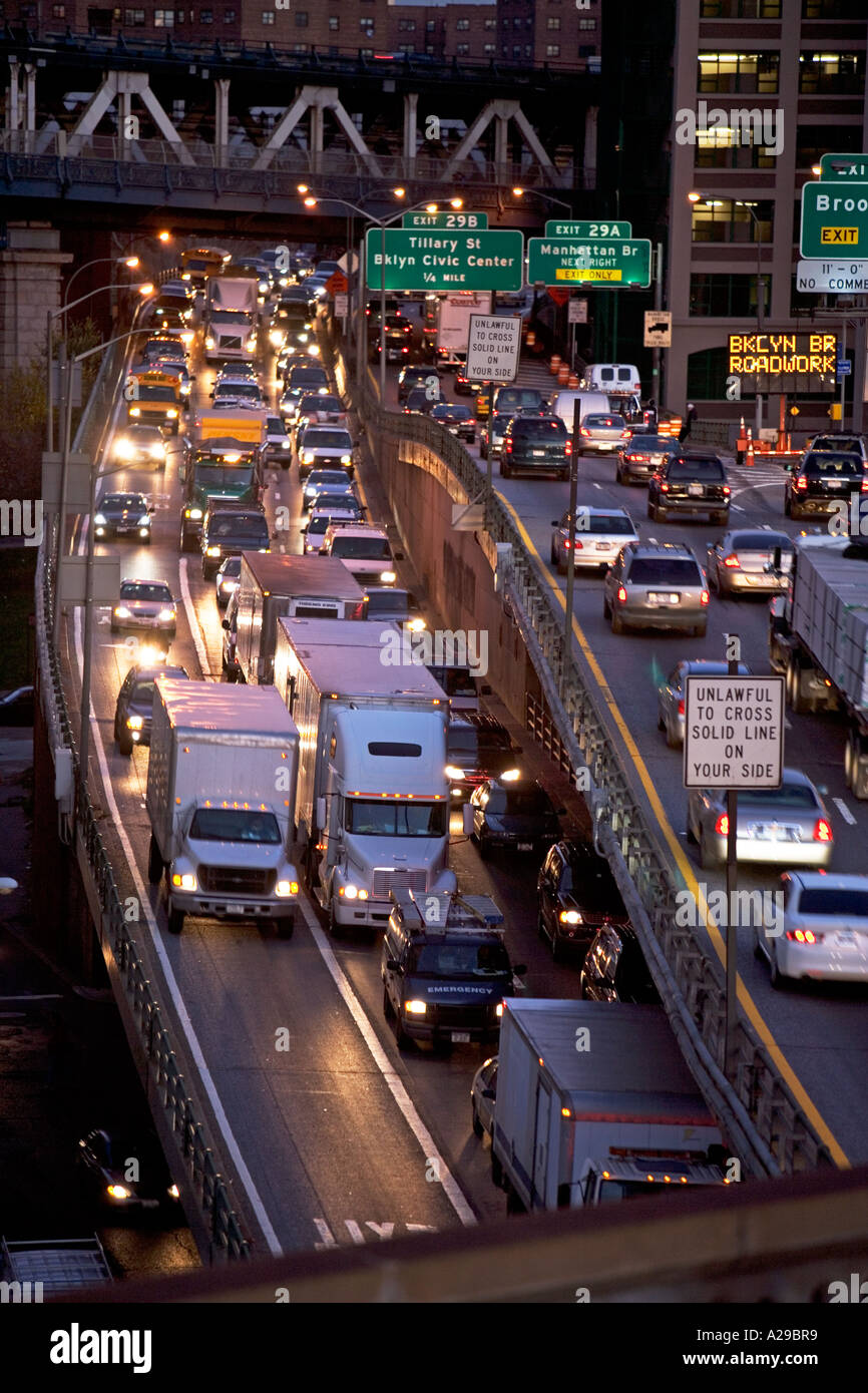 TRAFFIC ON HIGHWAY Stock Photo - Alamy