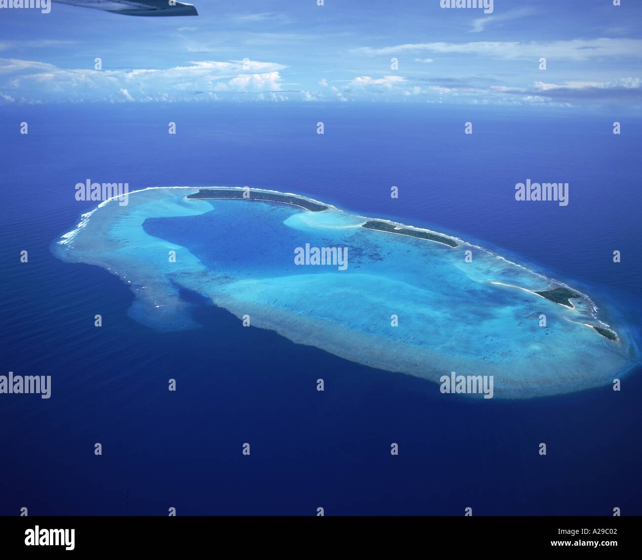 Aerial of Palau Truk Caroline Islands Micronesia Pacific Islands ...