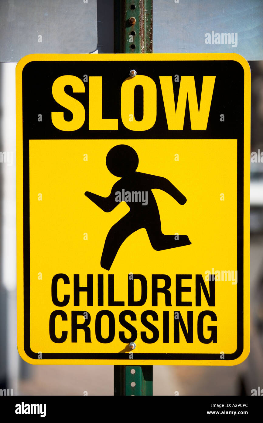 Slow children crossing hi-res stock photography and images - Alamy