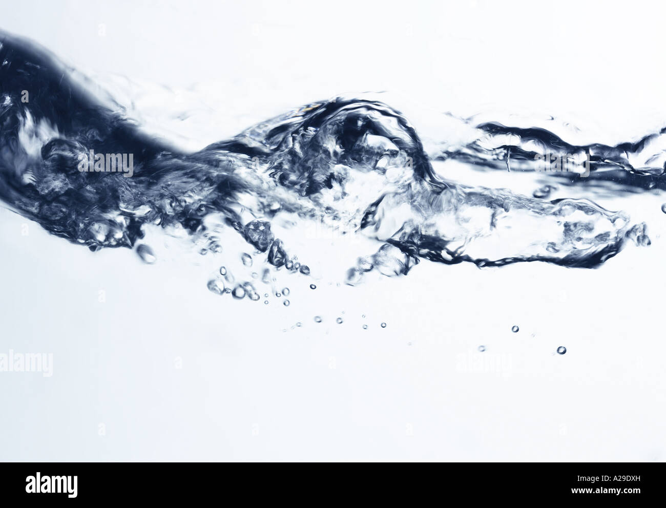 Blue water splash hi-res stock photography and images - Alamy