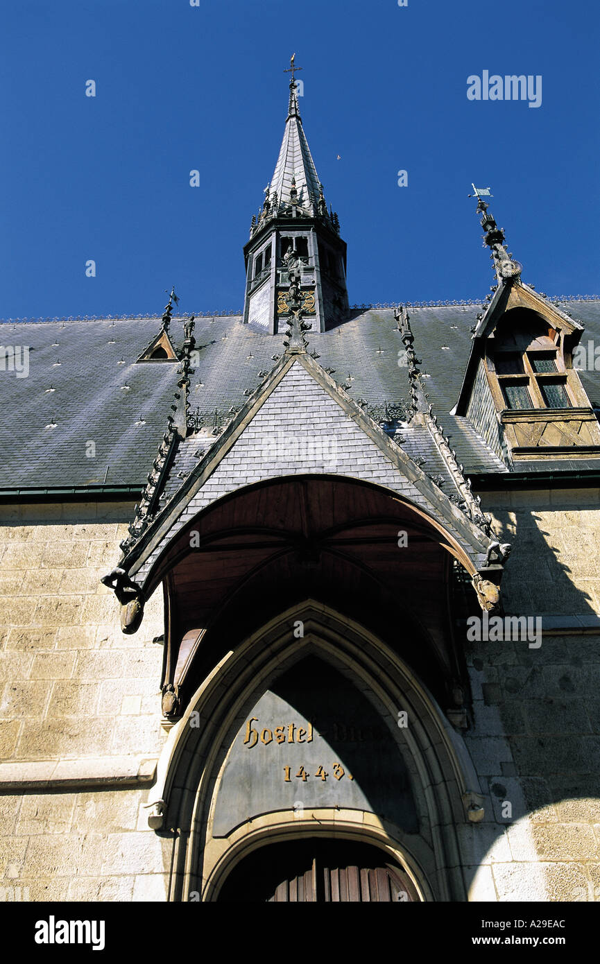 Beaune Entrance of hospital Burgundy France S Grandadam Stock Photo - Alamy