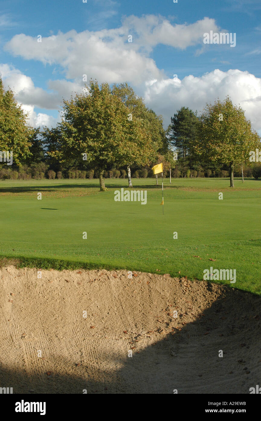 Golf flag very windy hi-res stock photography and images - Alamy