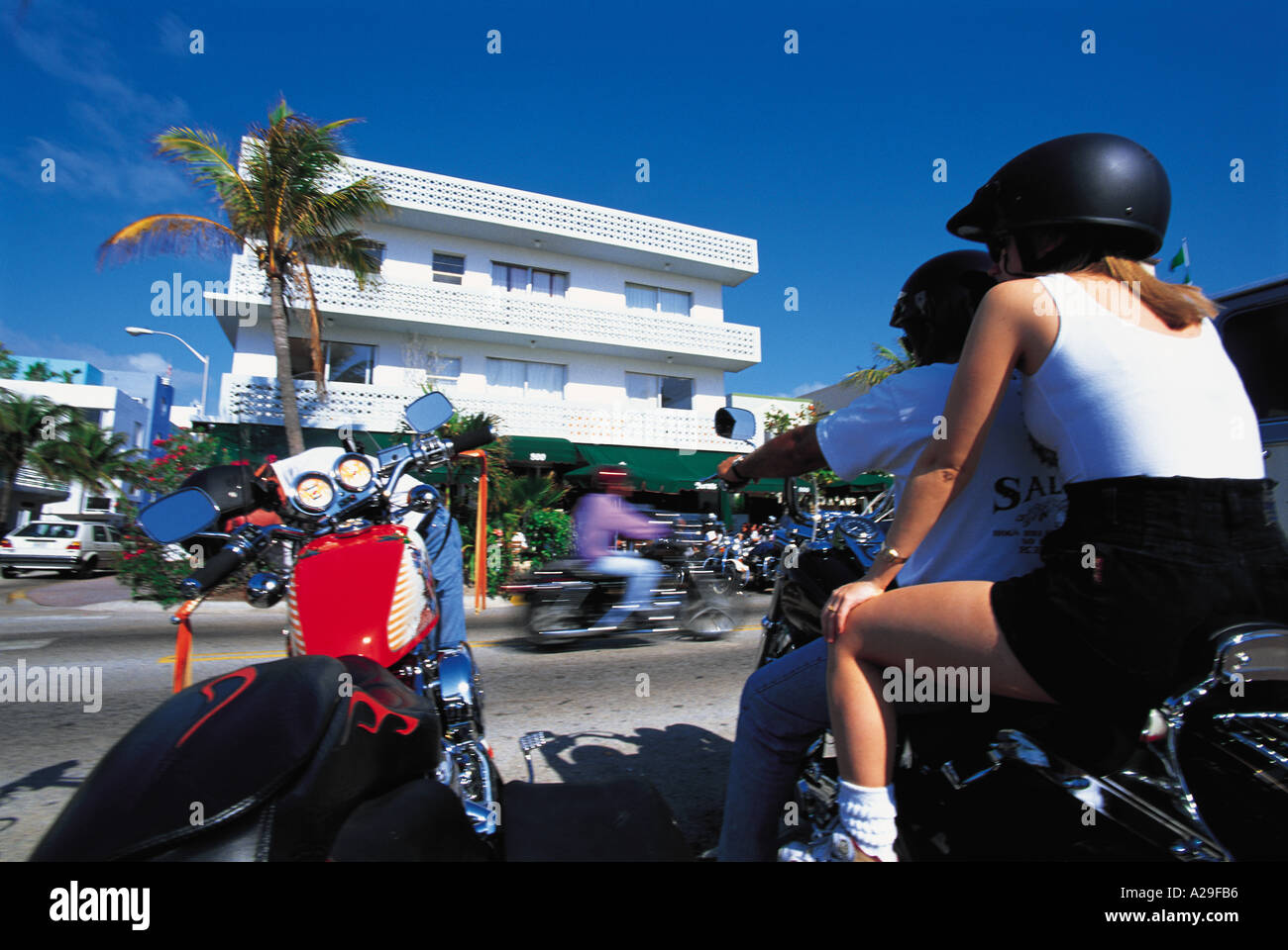 Bikers on beach florida usa hi-res stock photography and images - Alamy