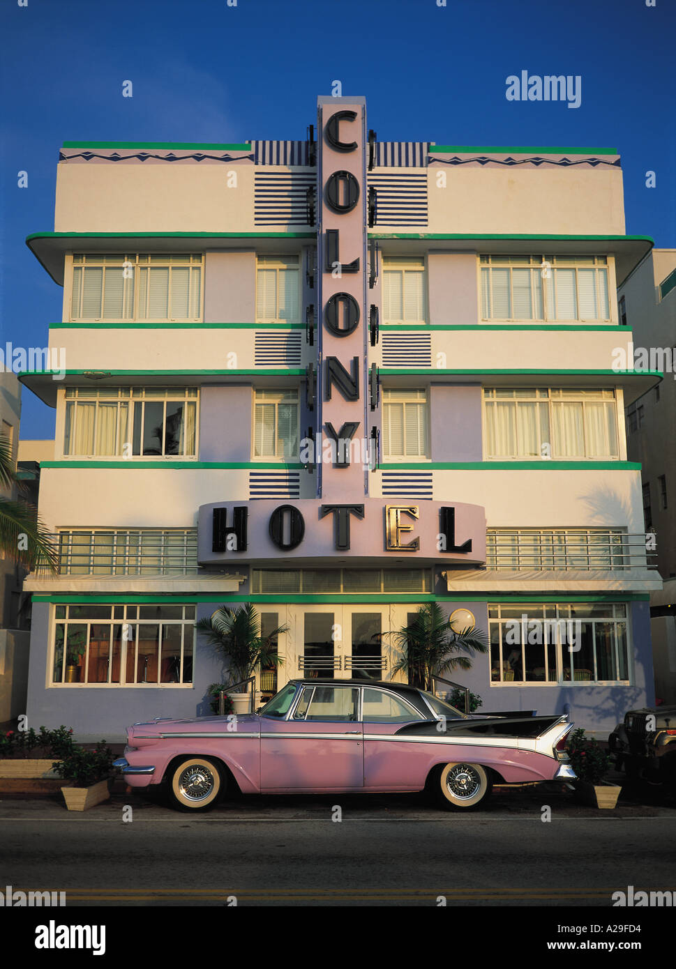 Vintage miami hi-res stock photography and images - Alamy