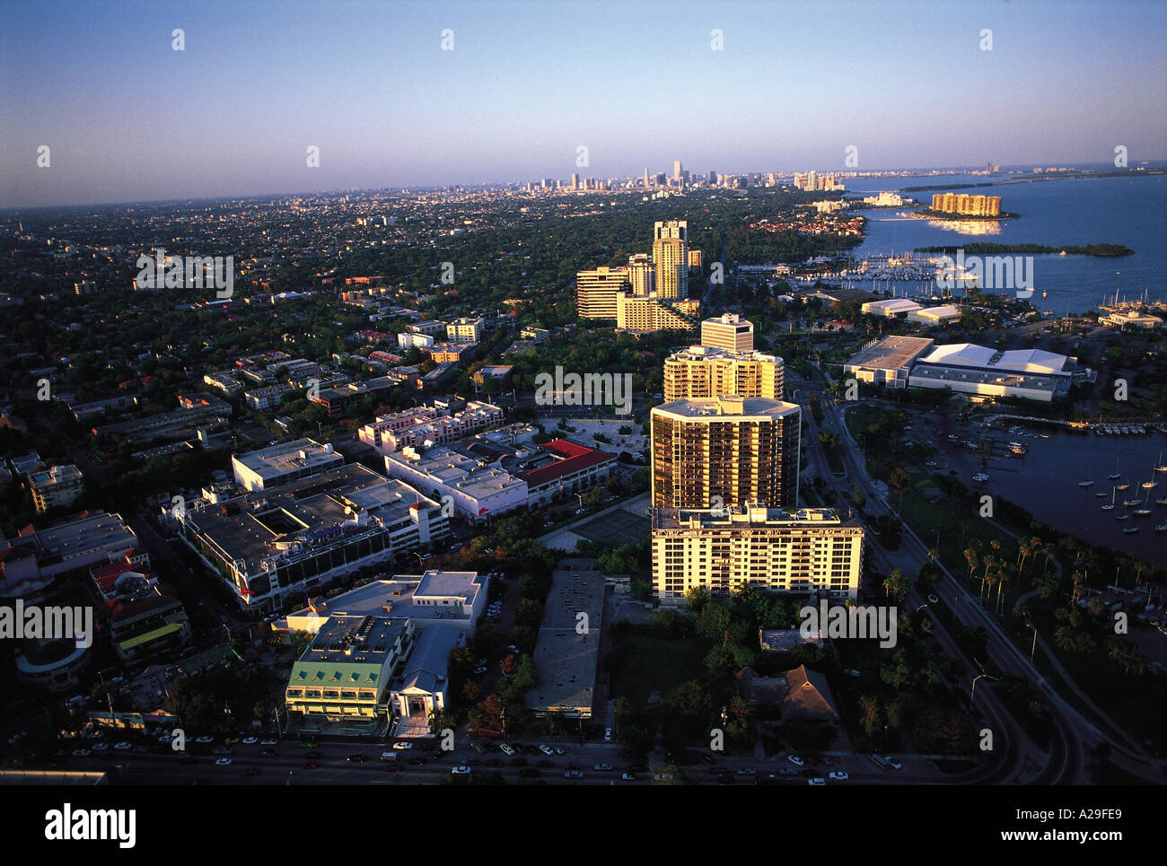 Aerials miami hi-res stock photography and images - Alamy