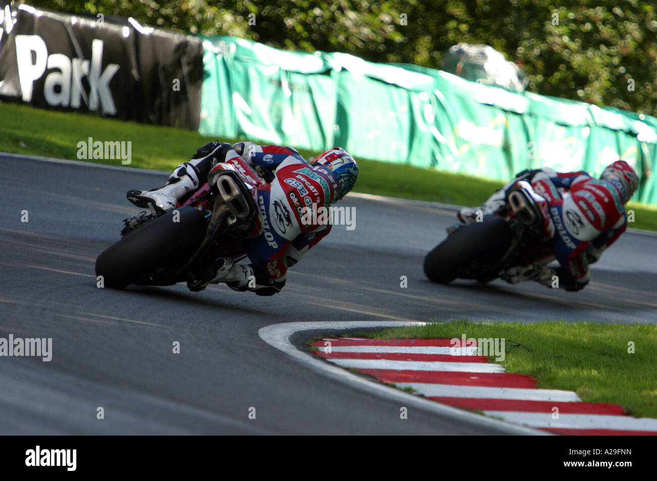BSB Racing action in 2006 at Cadwell Park Stock Photo - Alamy