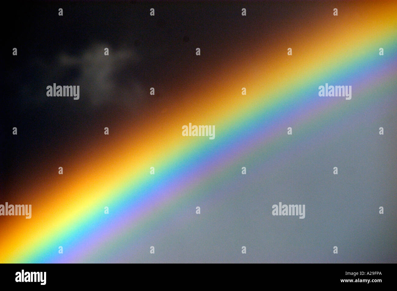 Rainbow nature background hi-res stock photography and images - Alamy