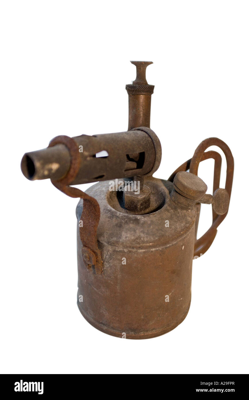 Old iron lighter Stock Photo - Alamy