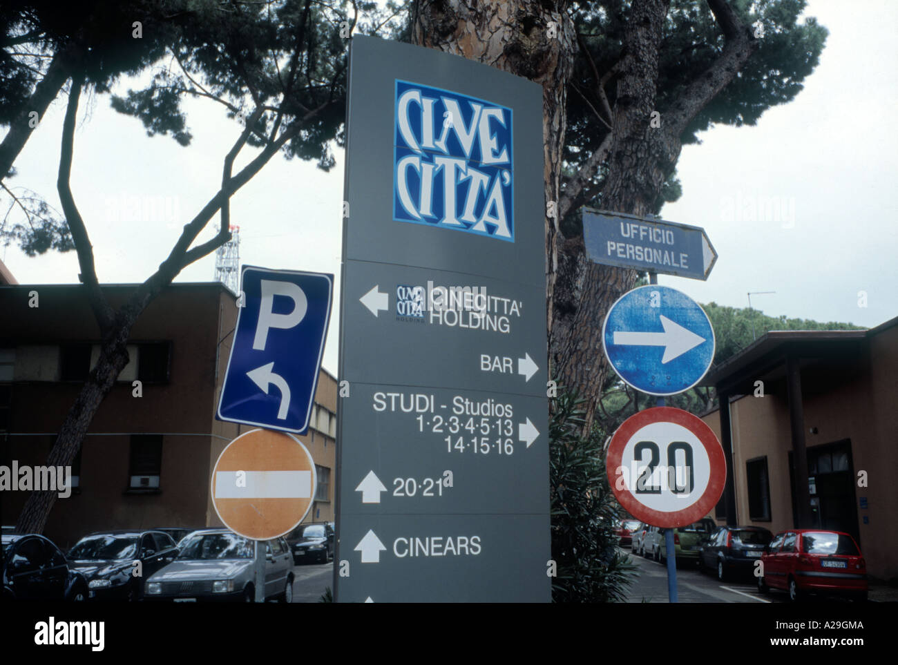 Cinecitta film set hi-res stock photography and images - Alamy