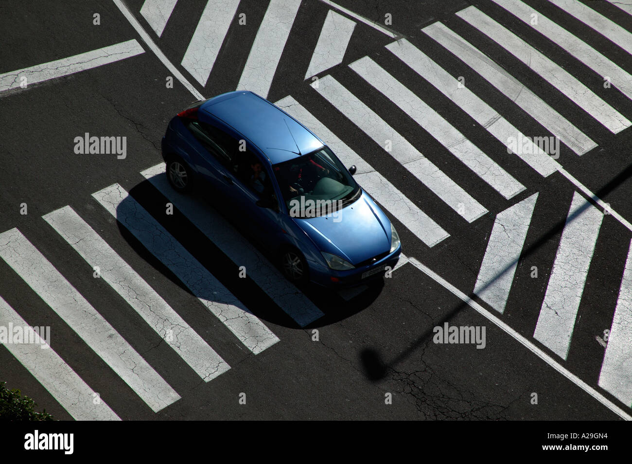 Tenerife with blue car hi-res stock photography and images - Alamy