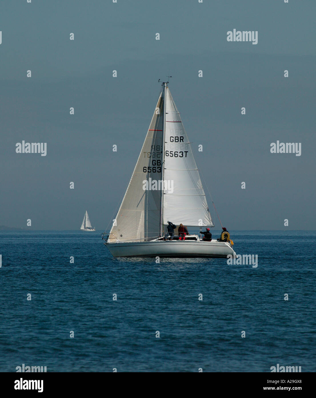 Two sailing boat hi-res stock photography and images - Alamy
