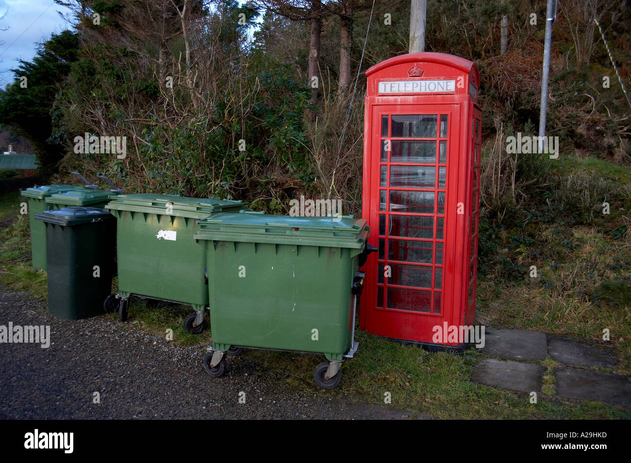 Different garbage bins recycling hi-res stock photography and images ...