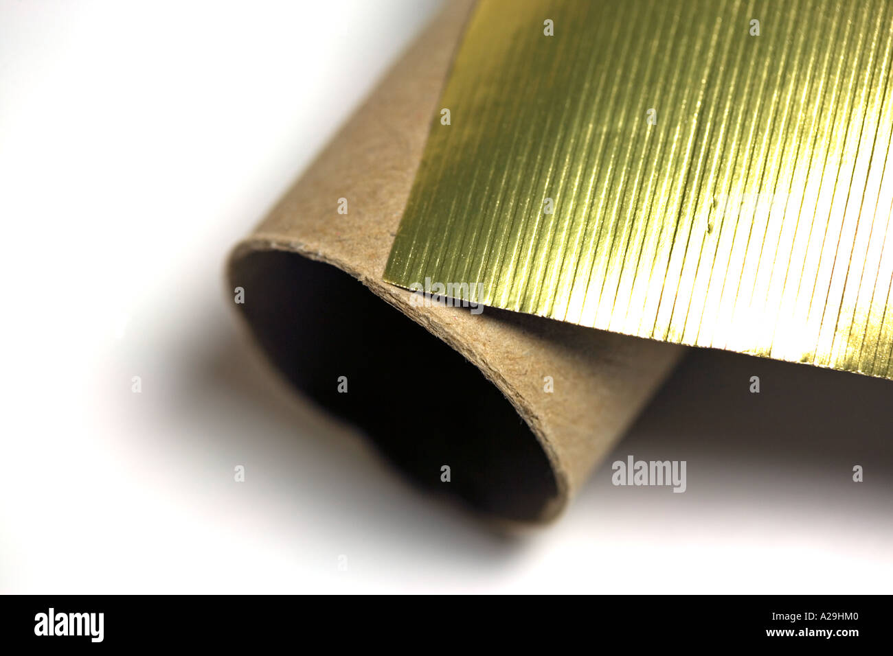 END OF THE ROLL Stock Photo - Alamy