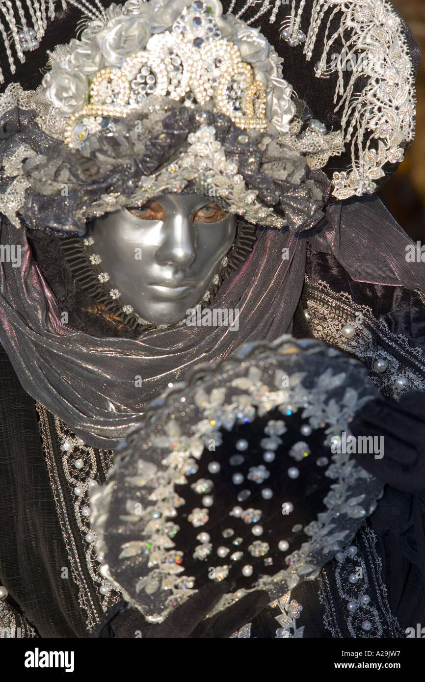 Venice Carnival Ball Stock Photo - Alamy