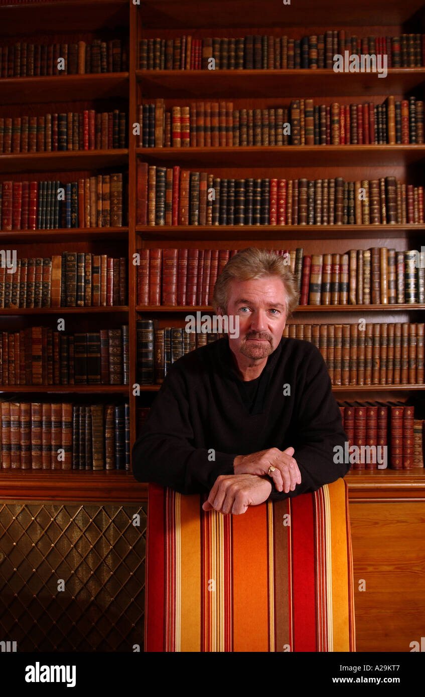 TV presenter Noel Edmonds pictured at Lucknam Park Hotel in Wiltshire ...