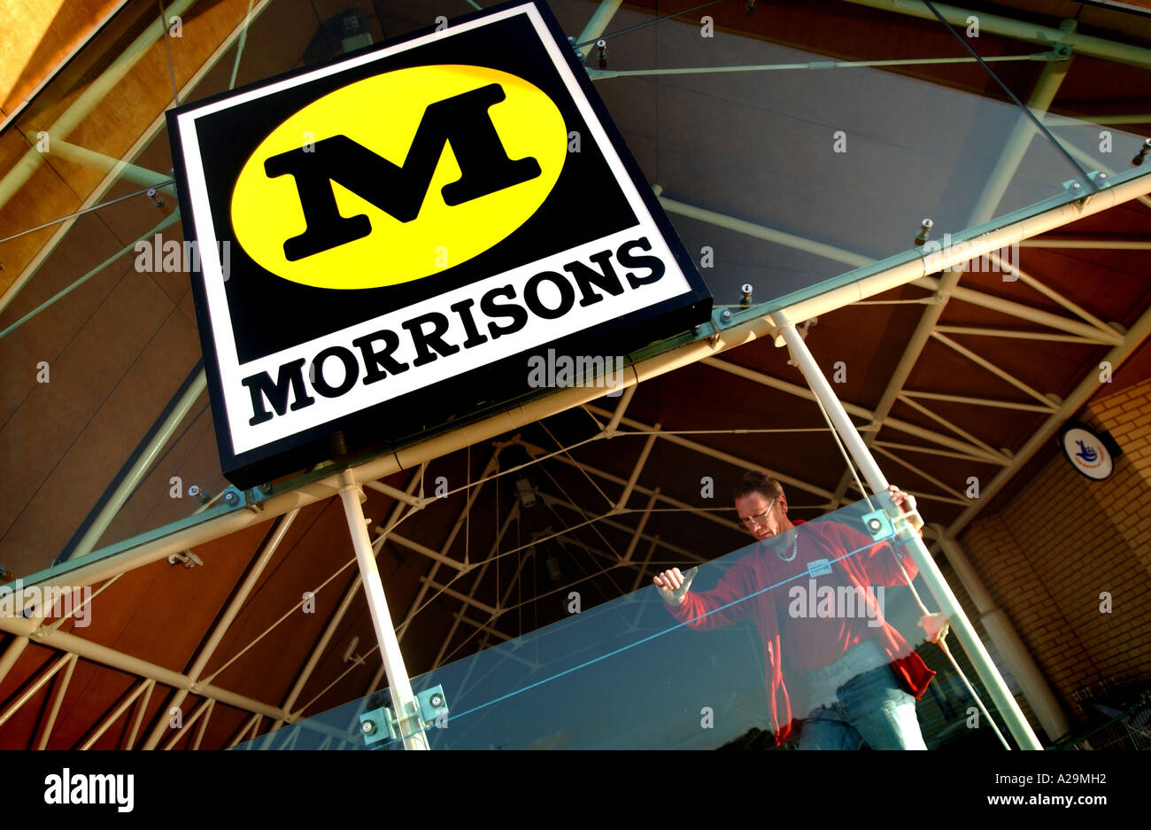 Picture By Jim Wileman 11 01 2006 Generic Morrisons supermarket picture ...