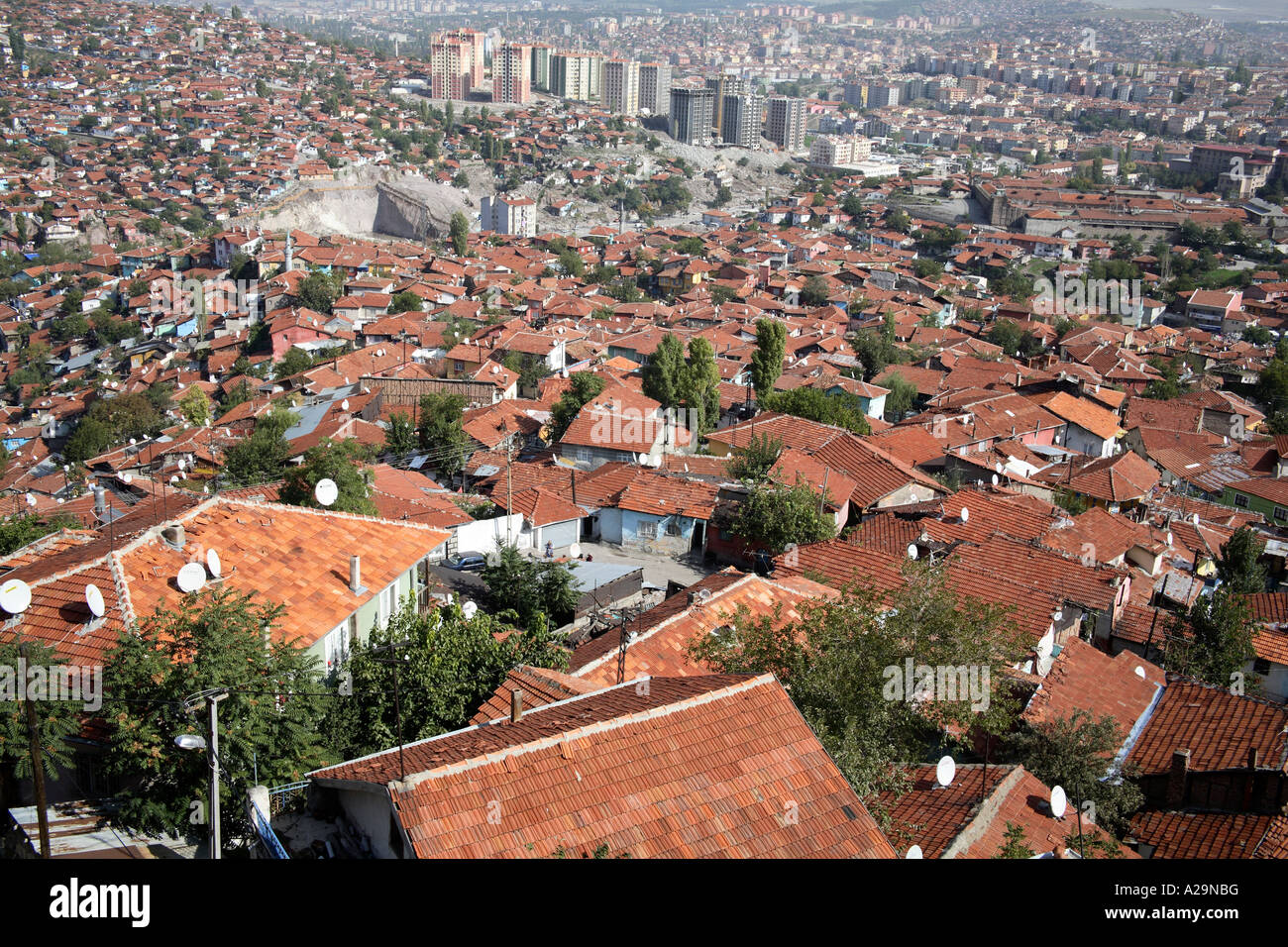 Aerial view of ankara hi-res stock photography and images - Alamy