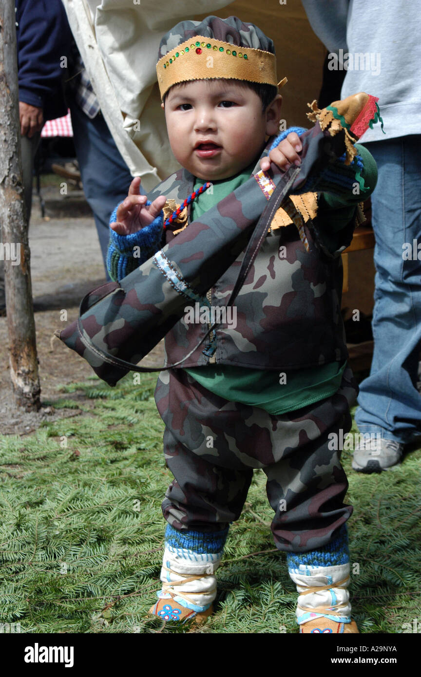 The walking out Ceremony : When a Cree infant is old enough to walk ...
