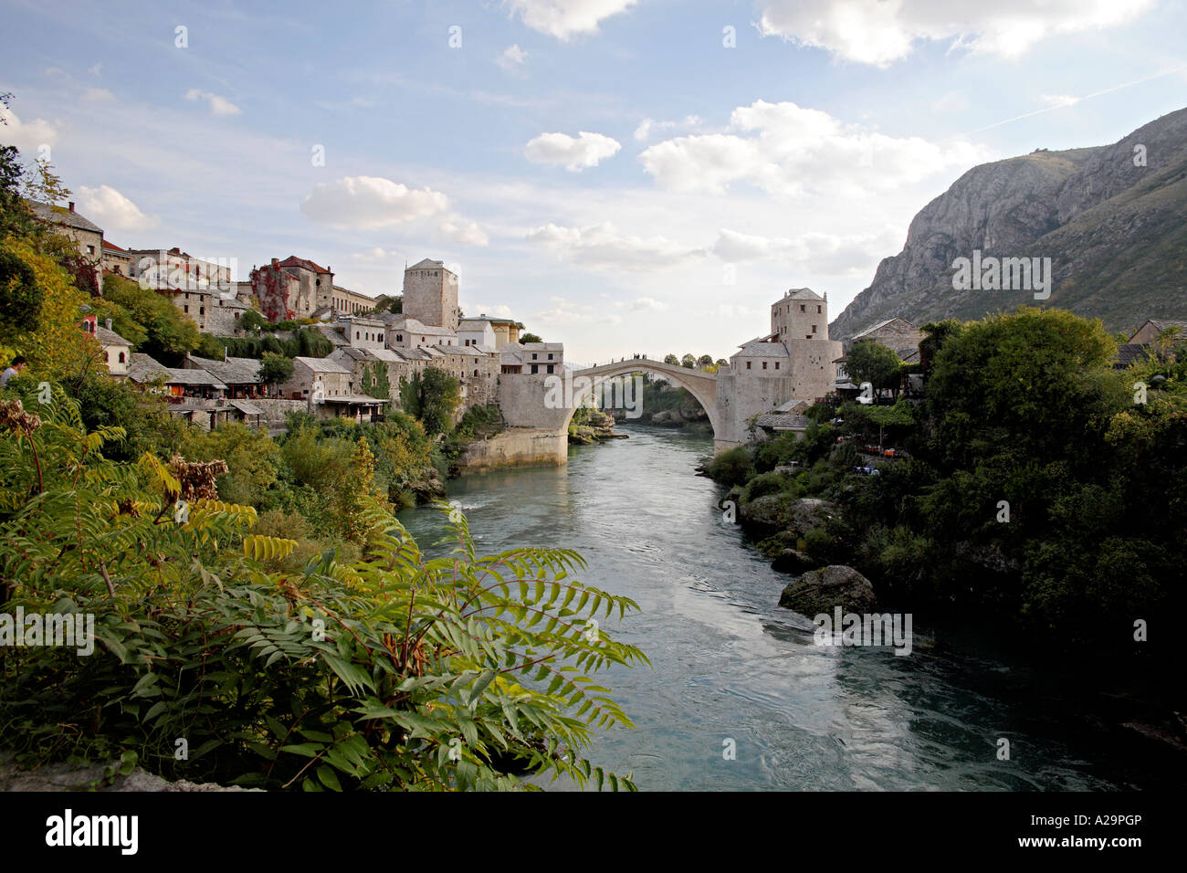 The mostar bridge reconstruction hi-res stock photography and images ...