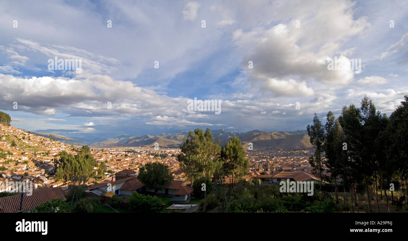 Mountains of cusco panoramic hi-res stock photography and images - Alamy