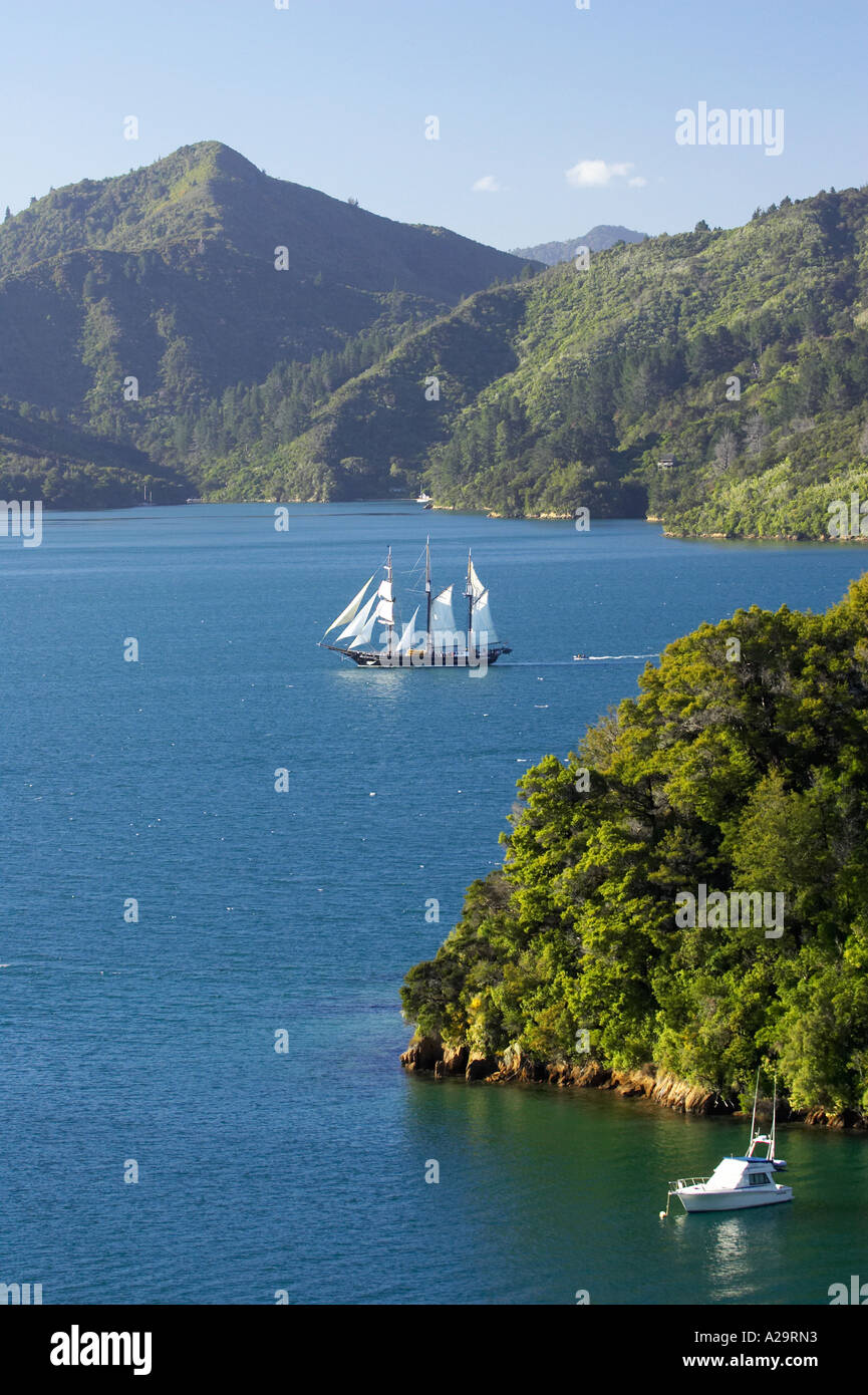 Tall ship spirit of new zealand hi-res stock photography and images - Alamy
