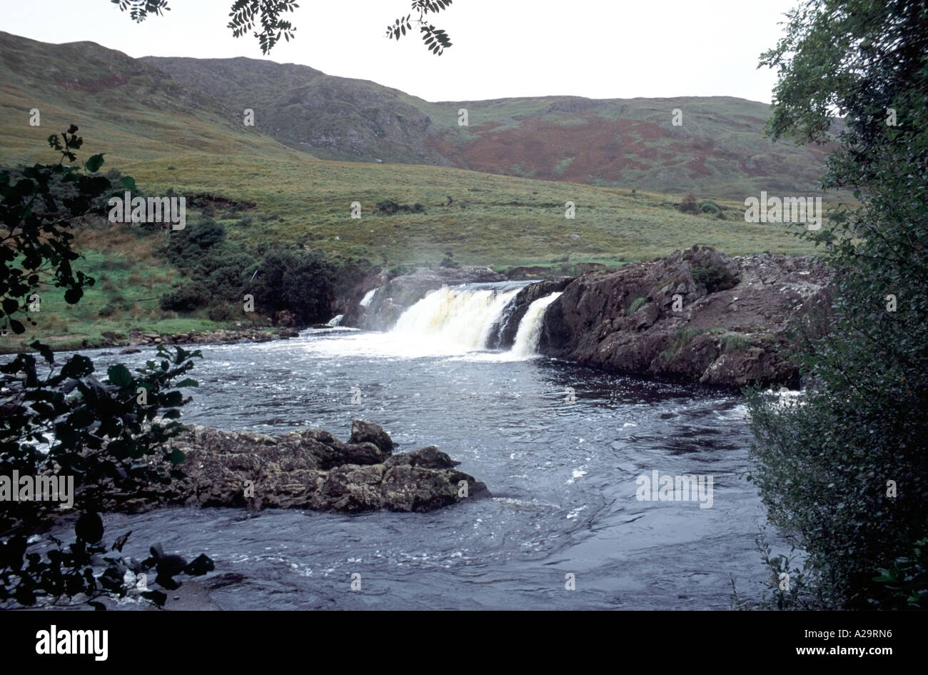 Aasleagh waterfall hi-res stock photography and images - Alamy