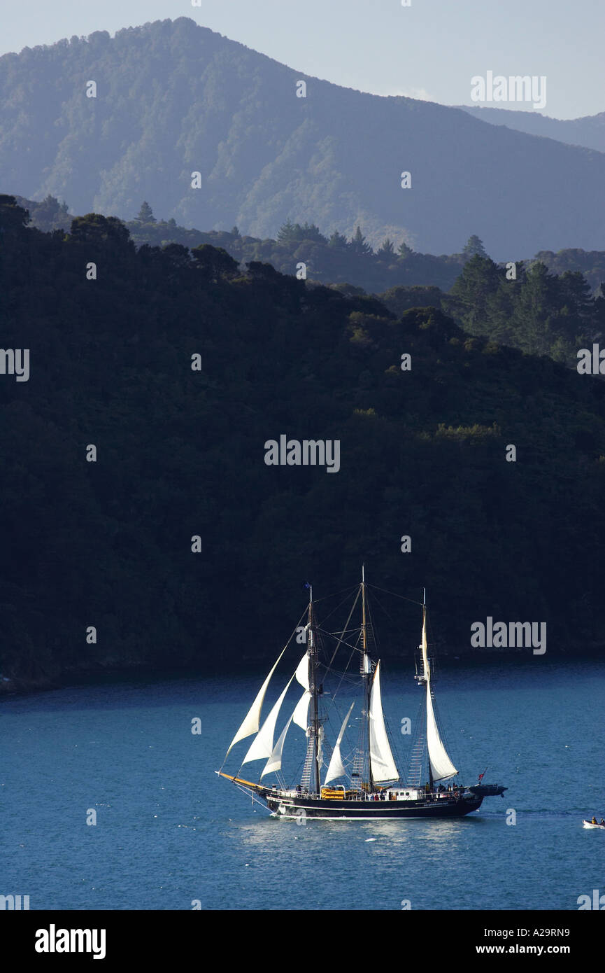 Tall ship spirit of new zealand hi-res stock photography and images - Alamy