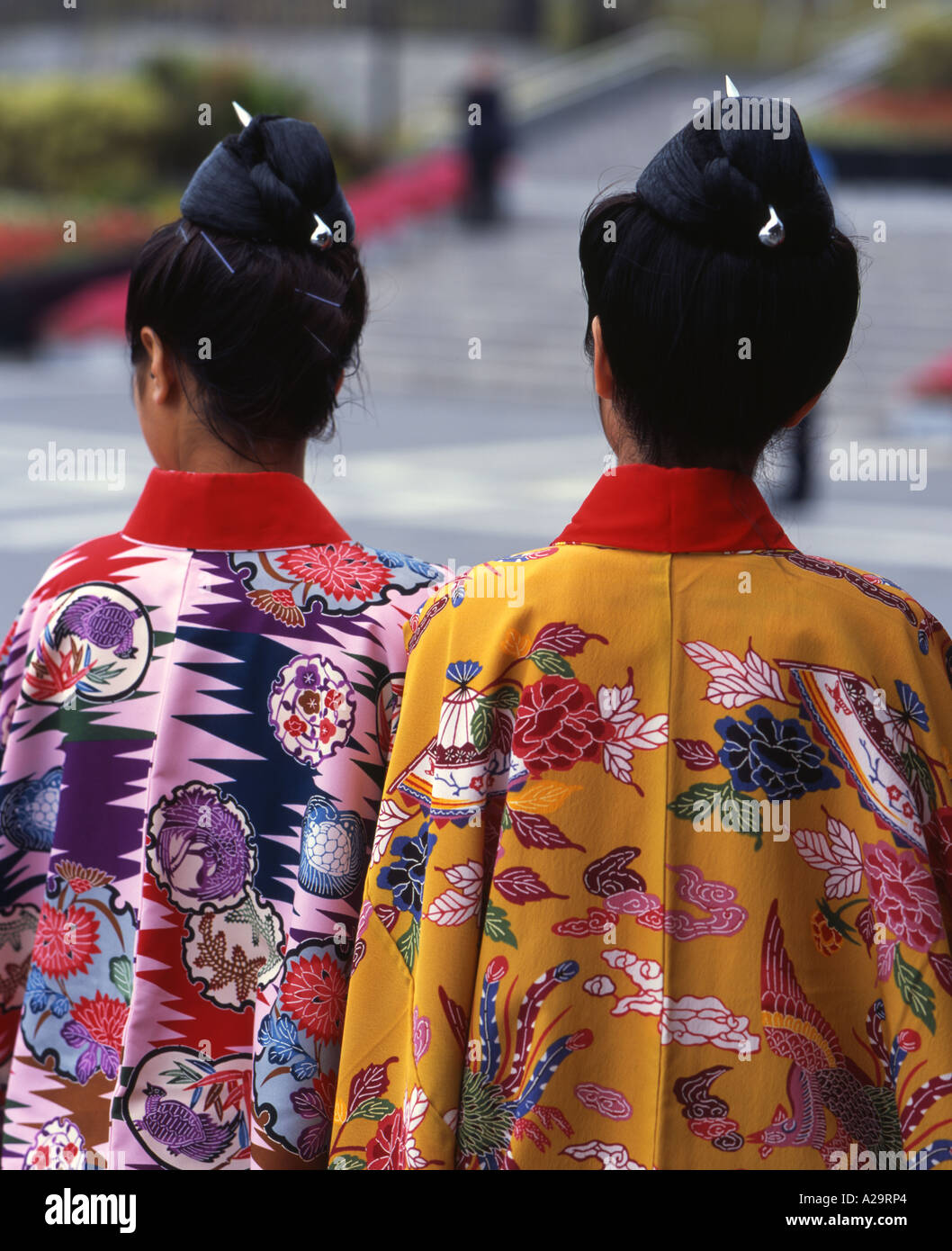 Young traditional okinawan hi-res stock photography and images - Alamy