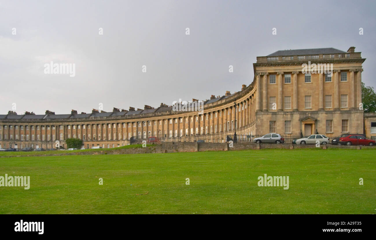 The Royal Crescent Bath Stock Photo - Alamy