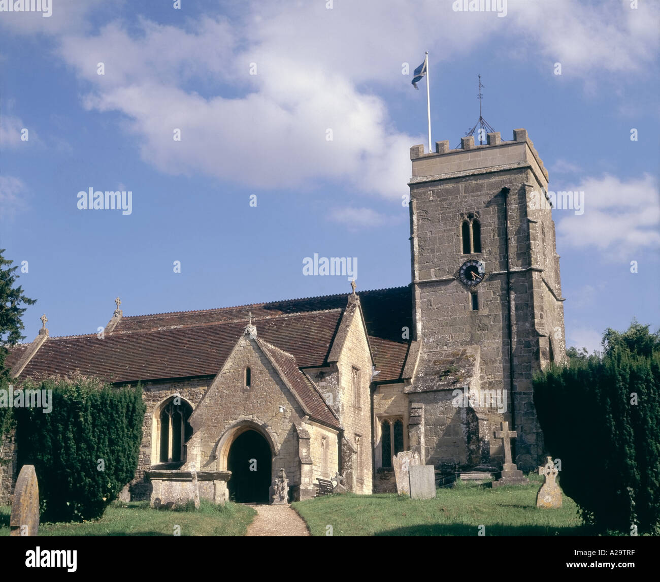 Church in Dorset Stock Photo - Alamy