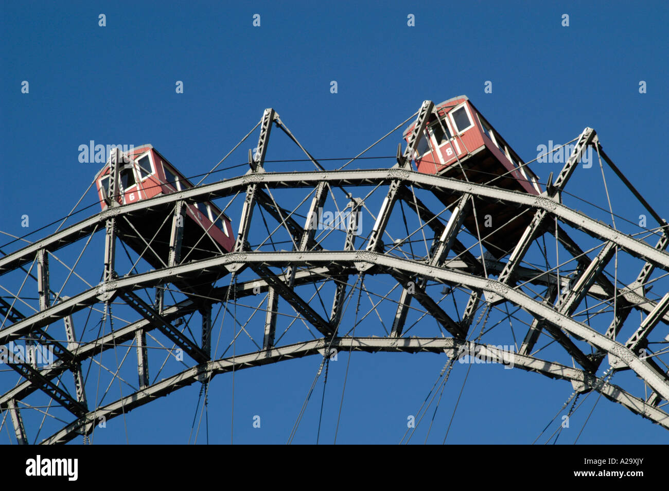 Vienna, Giant Ferry Wheel Stock Photo - Alamy