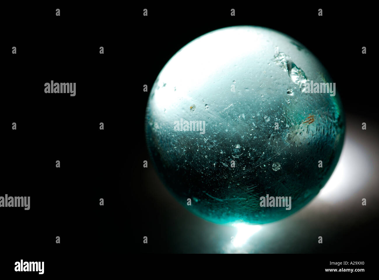 Glass sphere, close-up Stock Photo - Alamy