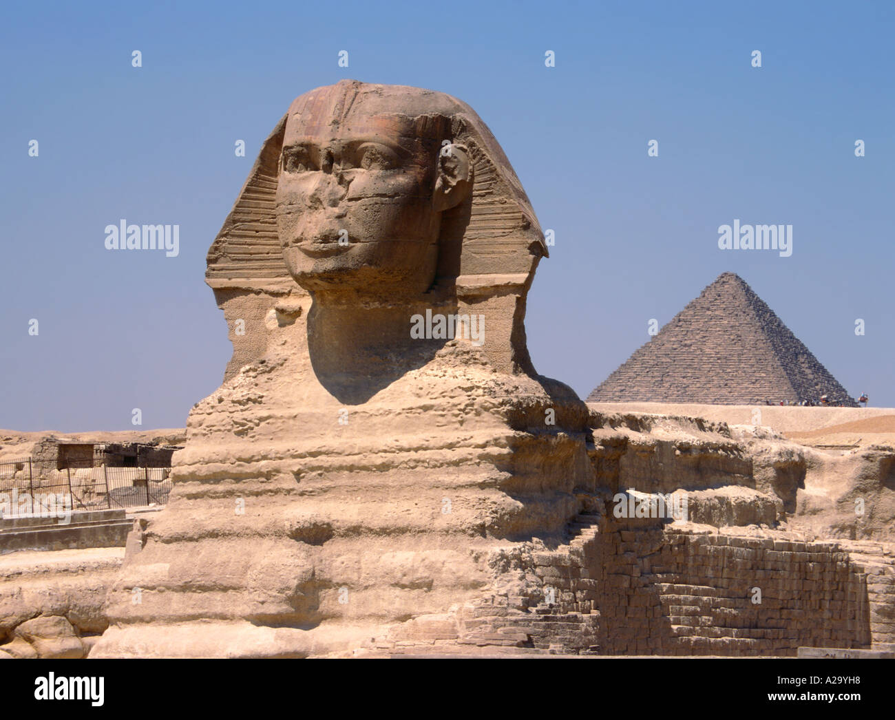 Sky and sphinx face hot hi-res stock photography and images - Alamy