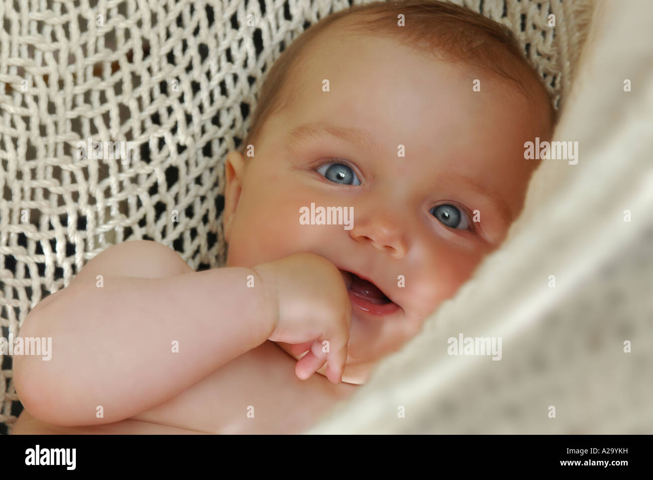 Bald head baby girl hi-res stock photography and images - Alamy