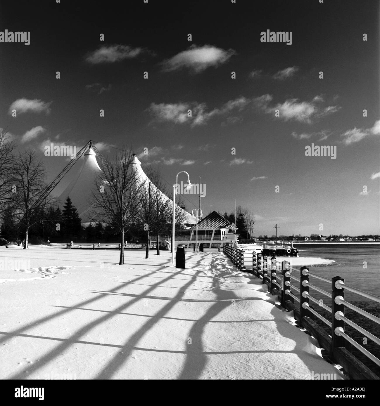 Two black tents in Black and White Stock Photos & Images - Alamy