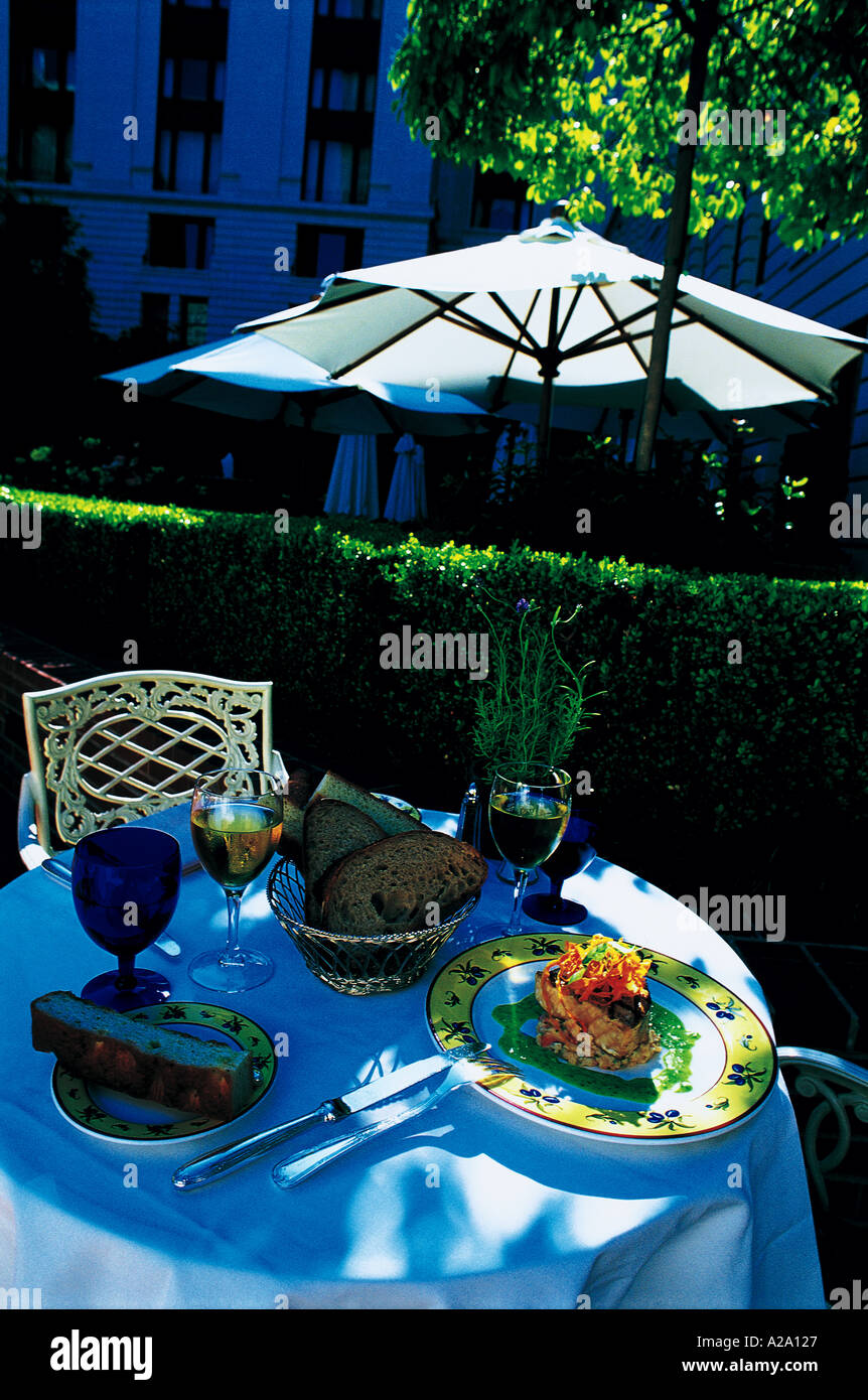 Ritz Carlton outdoor restaurant table SAN FRANCISCO USA S Grandadam ...