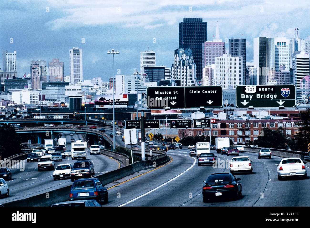 USA CA SAN FRANCISCO FREEWAY S Grandadam Stock Photo - Alamy