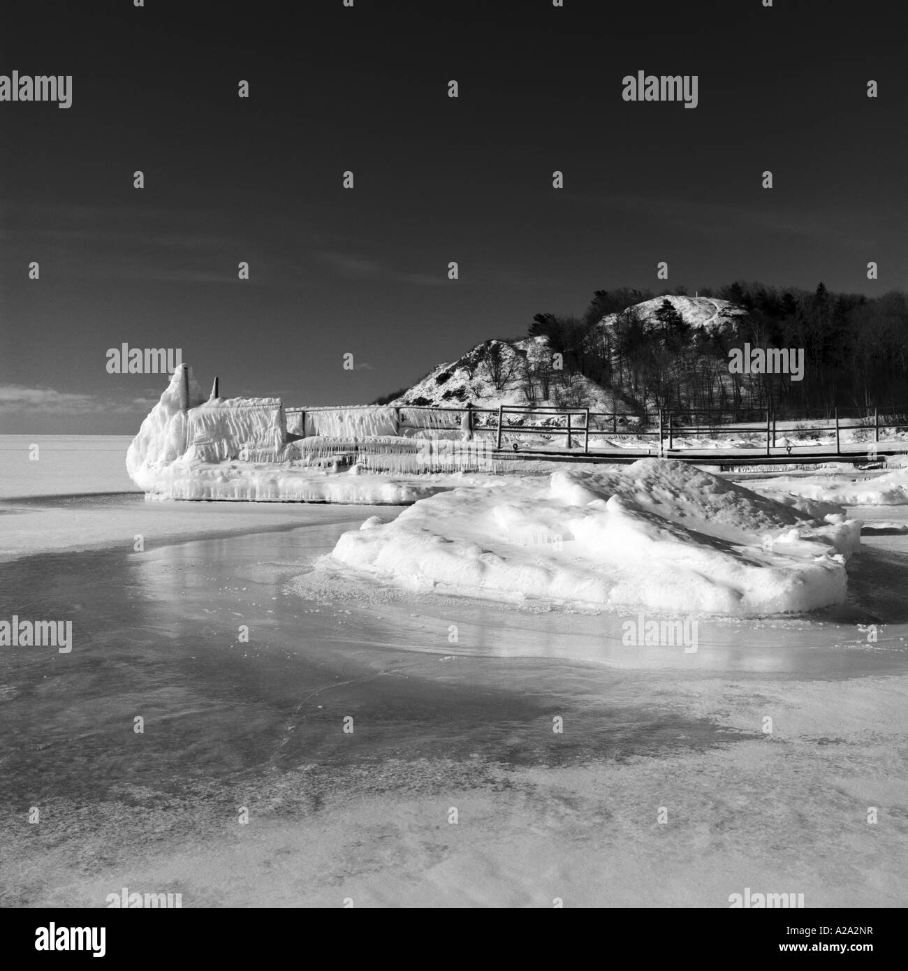 Waterside of Lake Huron Stock Photo - Alamy