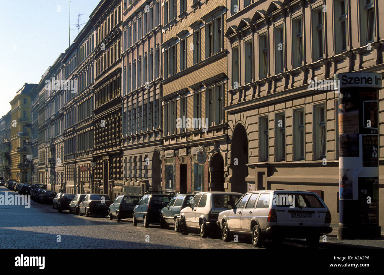 Germany Berlin street scene in Kreuzberg Stock Photo - Alamy