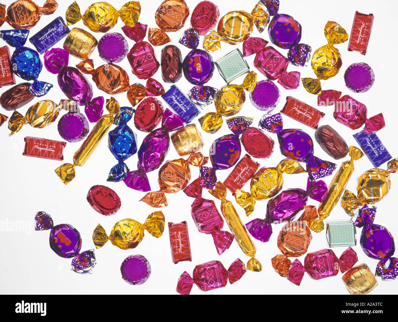 Wrapped sweets hi-res stock photography and images - Alamy