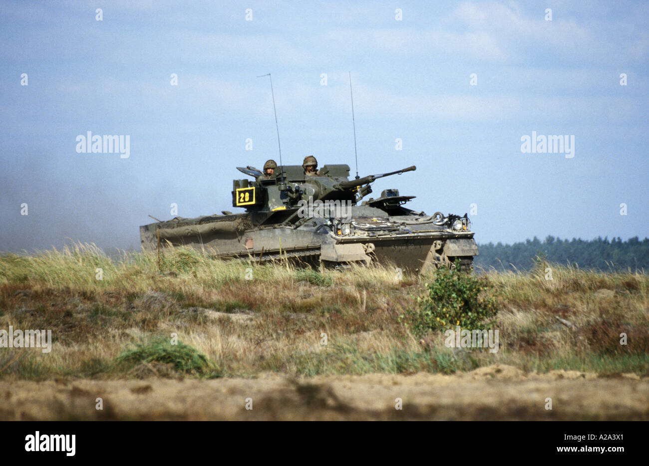 British army warrior tank hi-res stock photography and images - Alamy