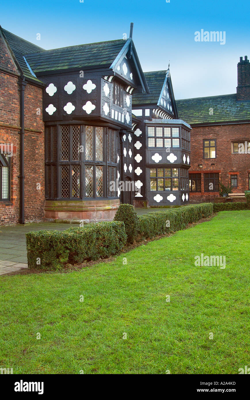 Ordsall hall museum English heritage Salford England UK United Kingdom ...
